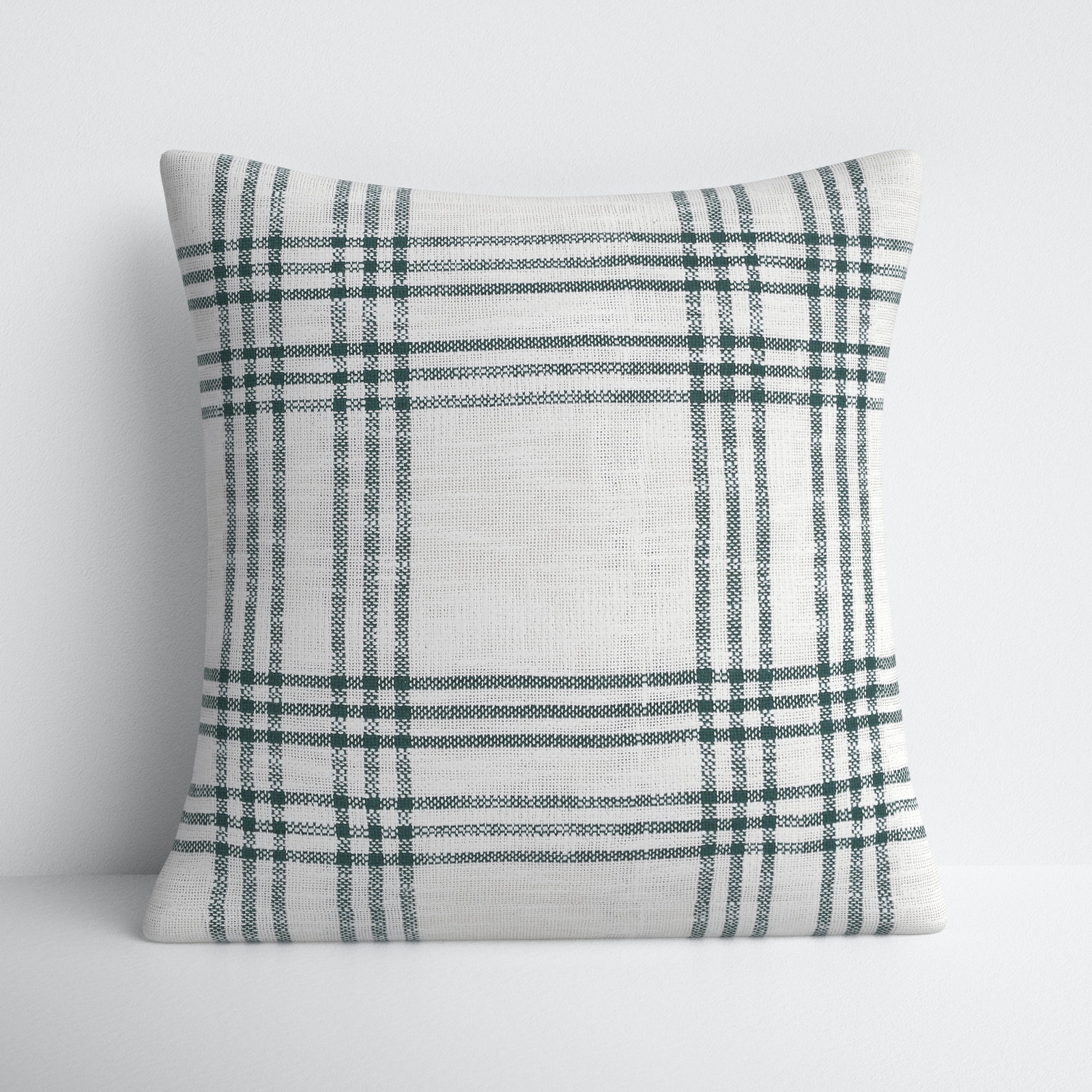 Birch Lane™ Attica Buttons Cotton Reversible Throw Pillow | Wayfair