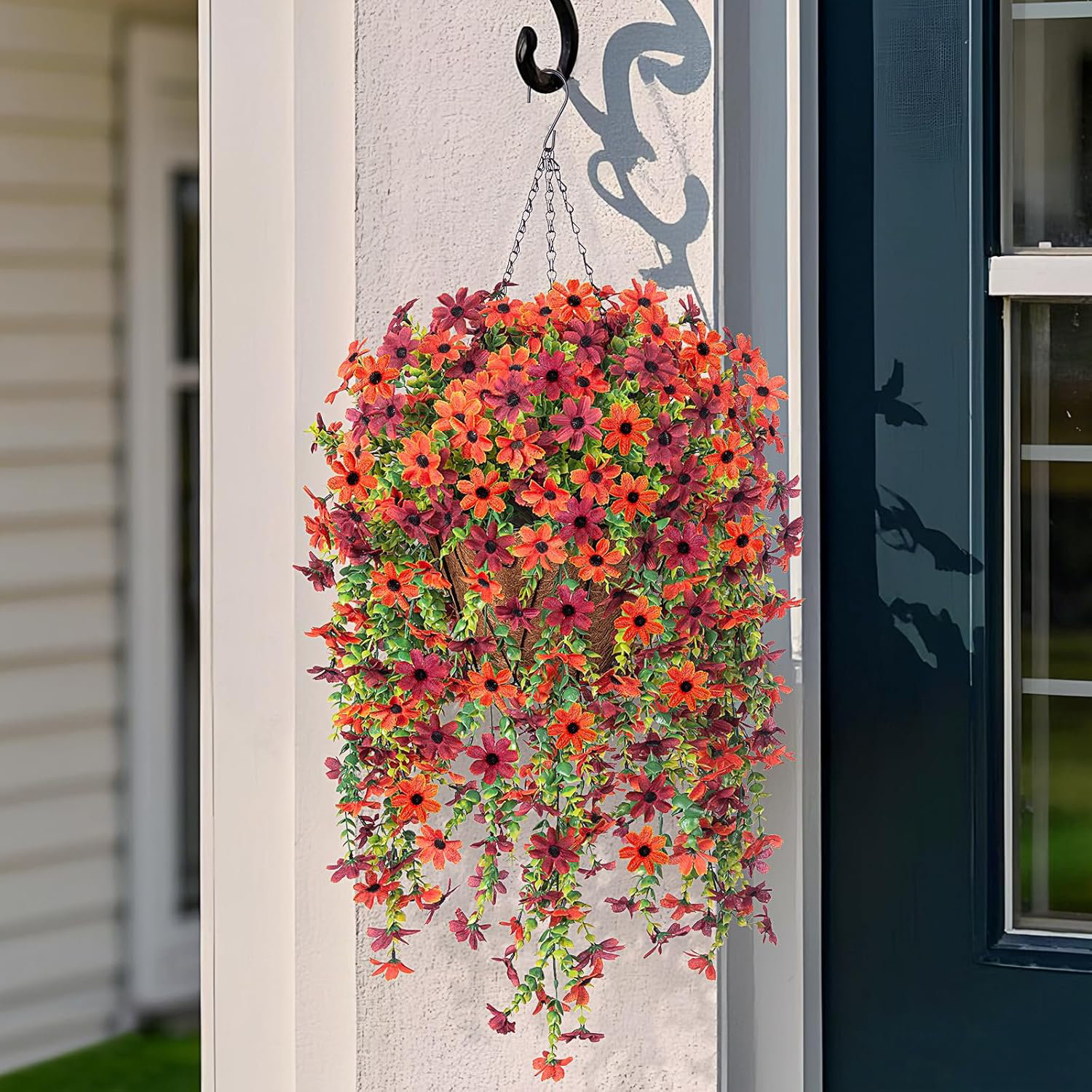 Ophelia & Co. Artificial Fake Spring Hanging Flowers Plants | Wayfair