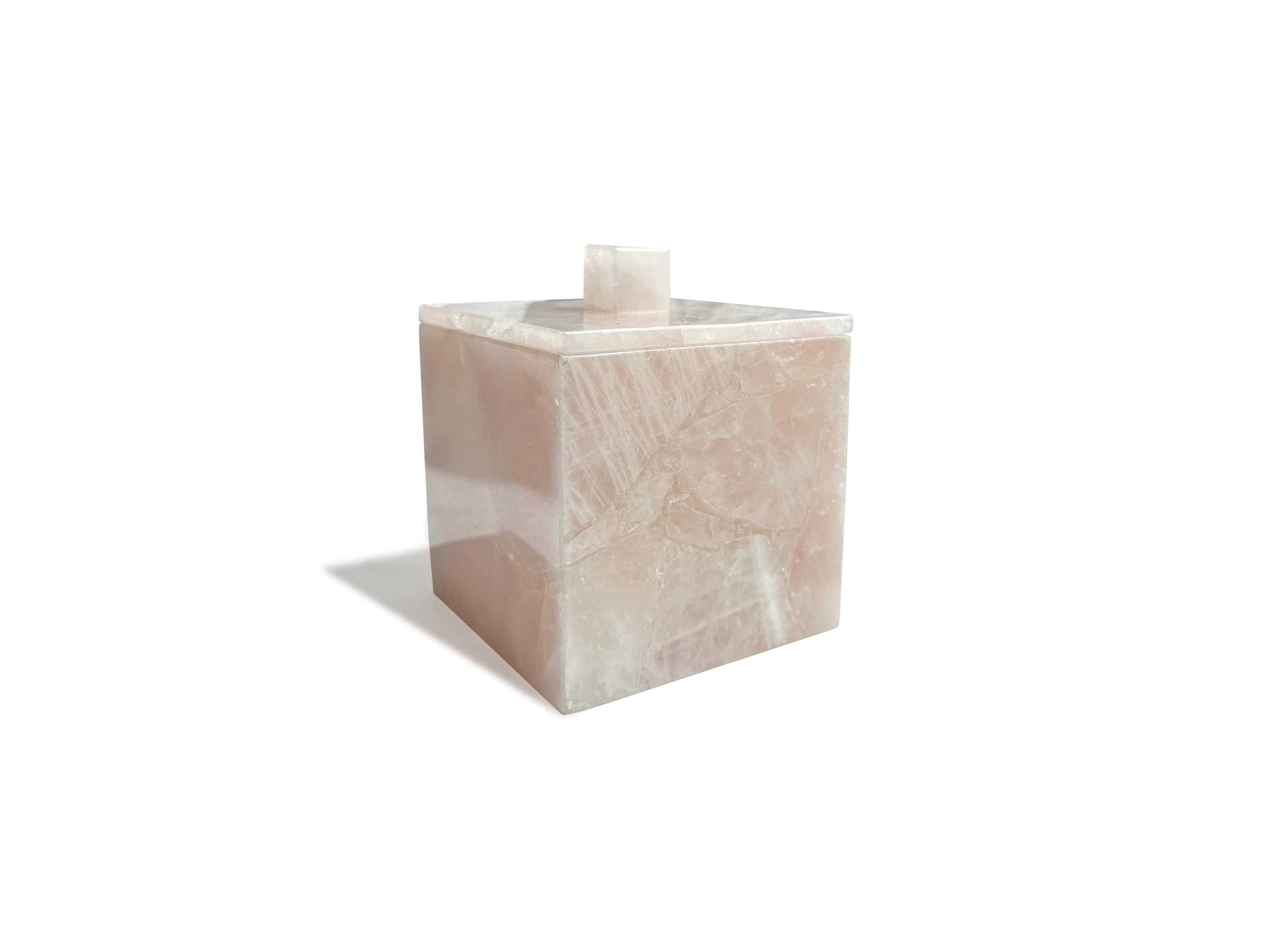 ETEREO New York Premium Rose Quartz Container | Wayfair