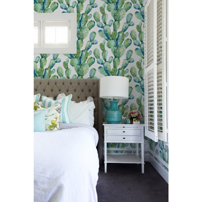 Union Rustic Defazio Peel & Stick Floral Wallpaper & Reviews | Wayfair