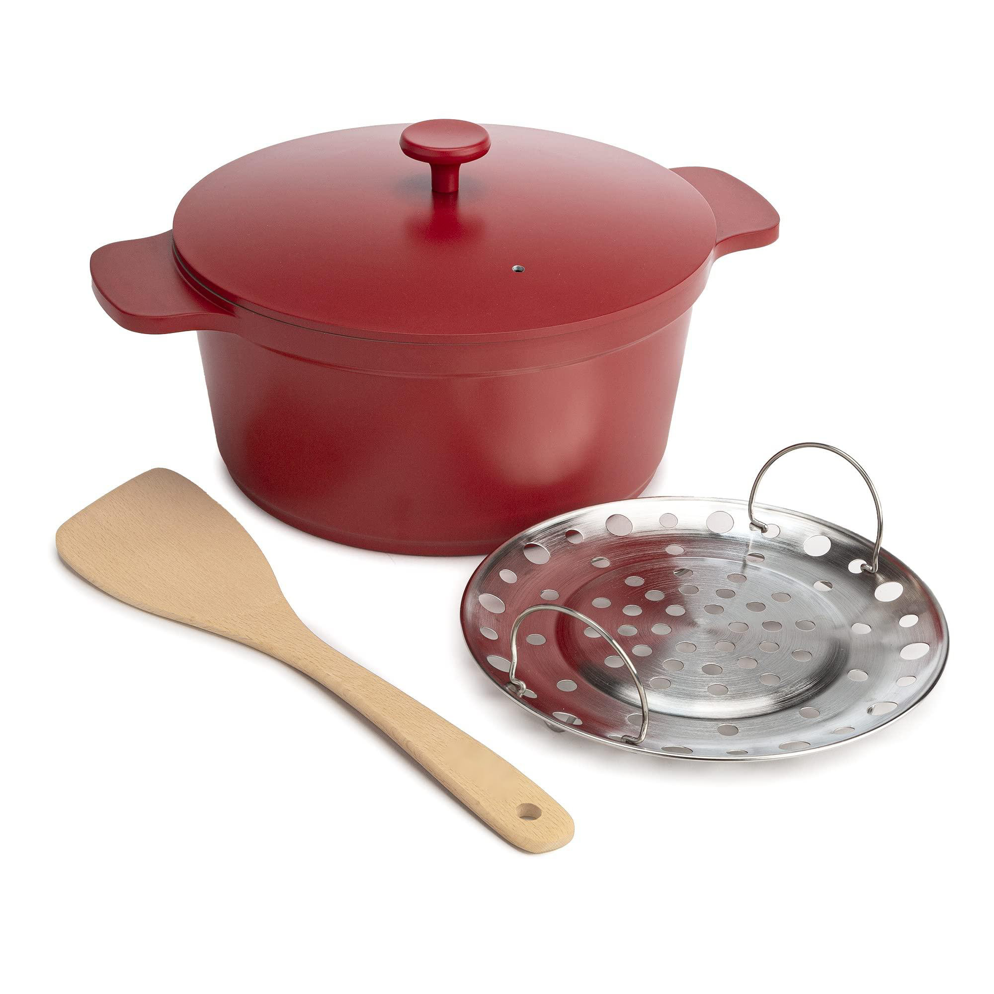 shuoli All-In-One Pot, Multilayer Nonstick, High Performance Cast Dutch ...