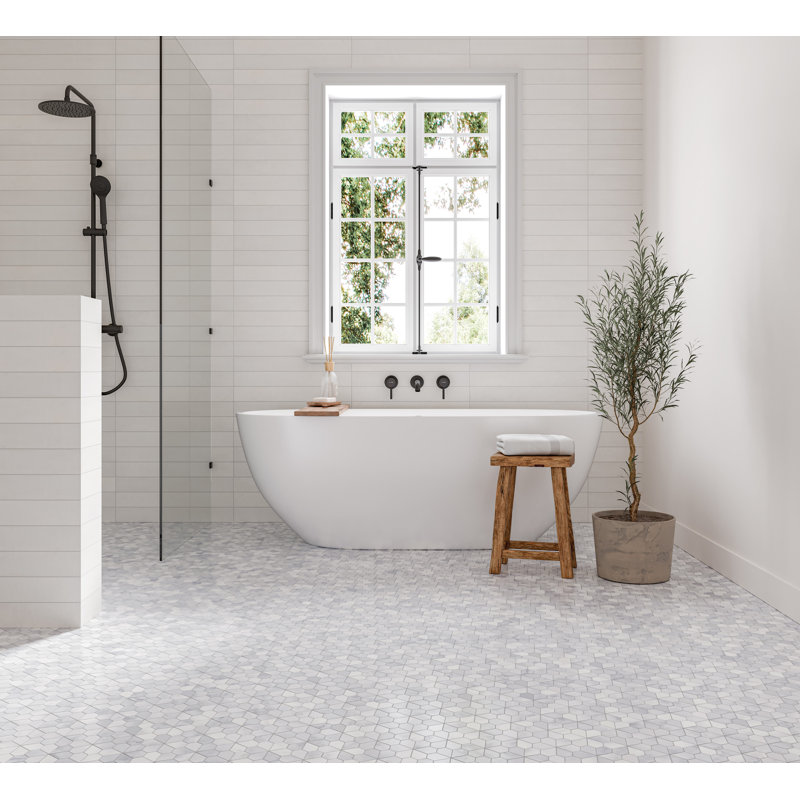 Bedrosians Allora 3" x 24" Porcelain Wall & Floor Tile & Reviews | Wayfair