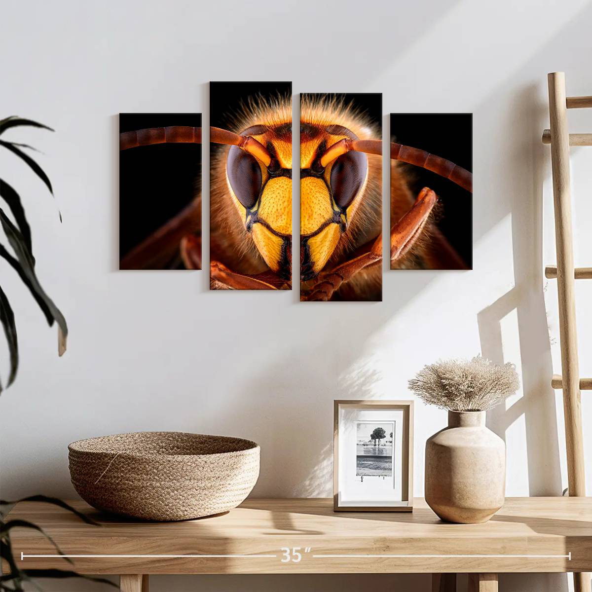 Ebern Designs Brampt European Hornet Head | Wayfair