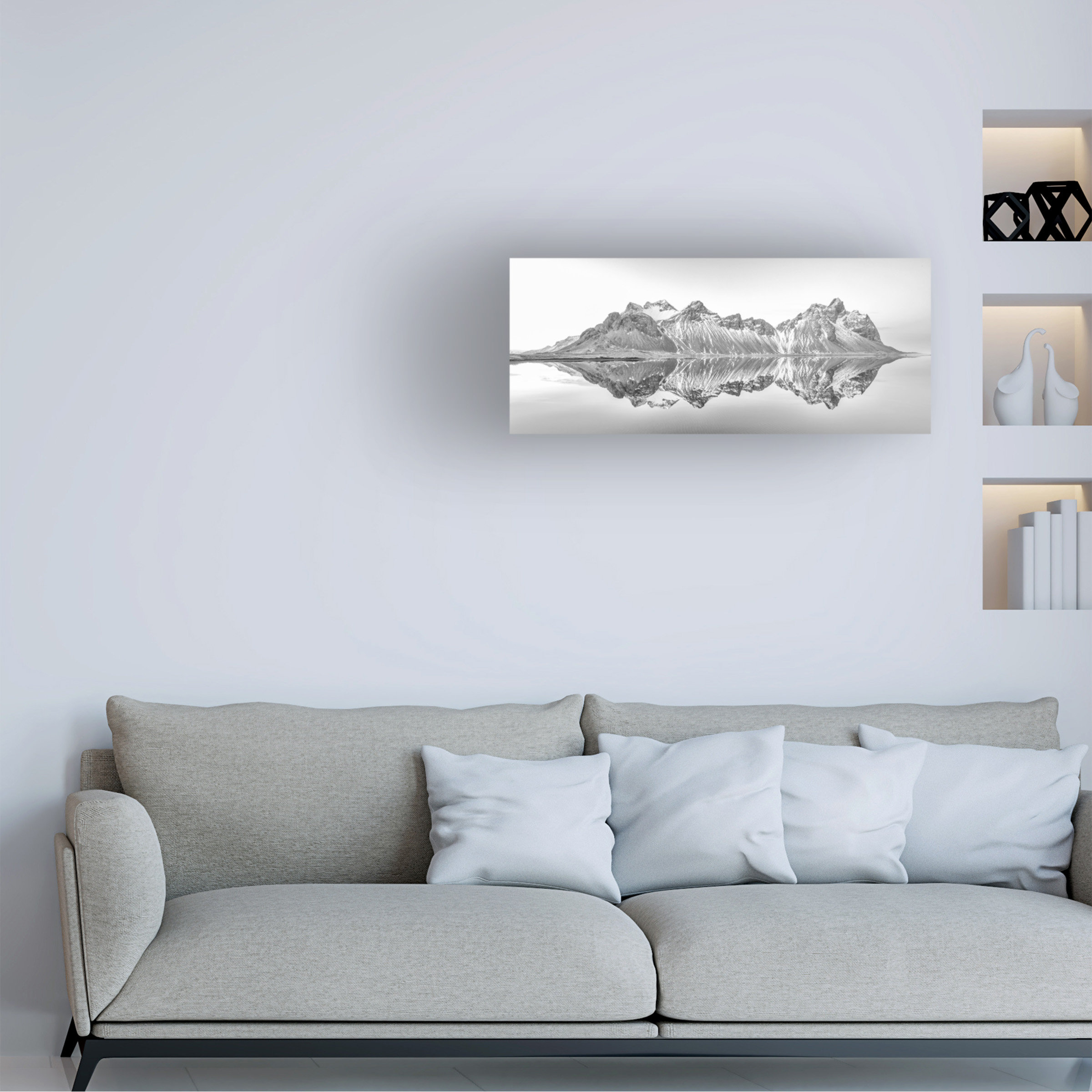 Ebern Designs April Xie Reflection Canvas Art | Wayfair