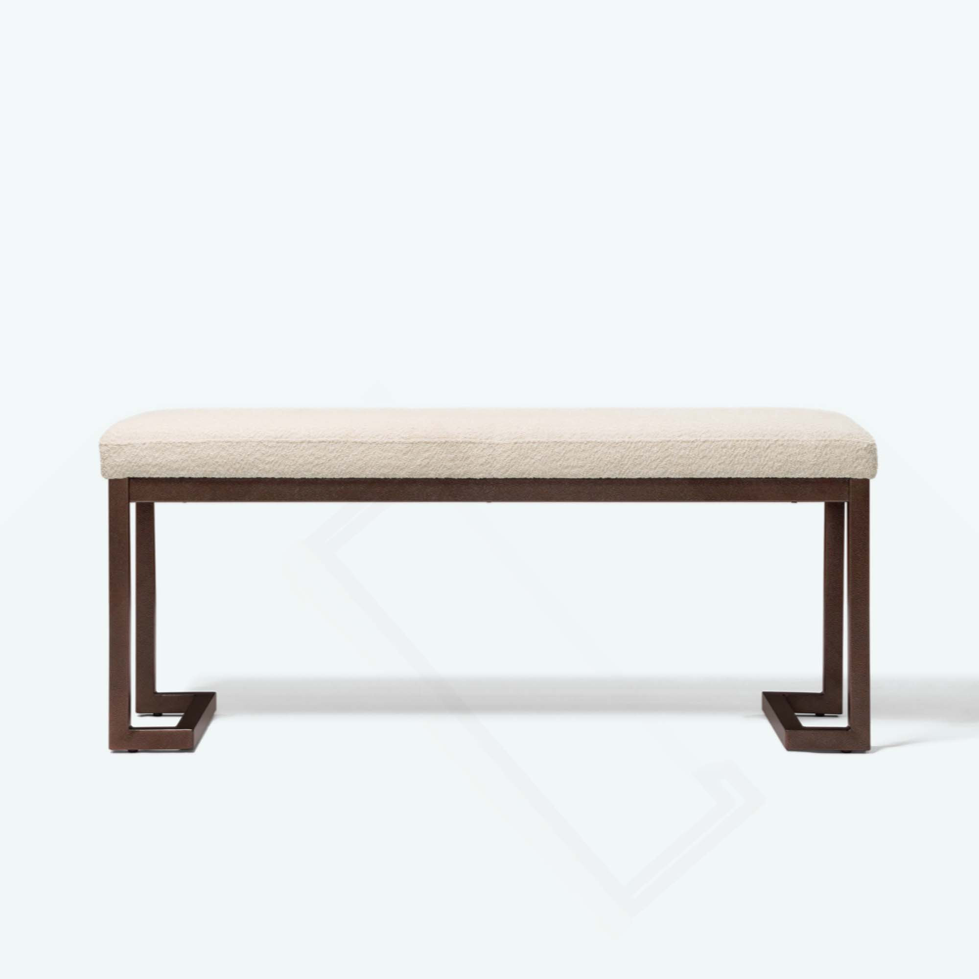 Latitude Run® Modern Upholstered Bench With Metal Frame, Indoor Bench ...