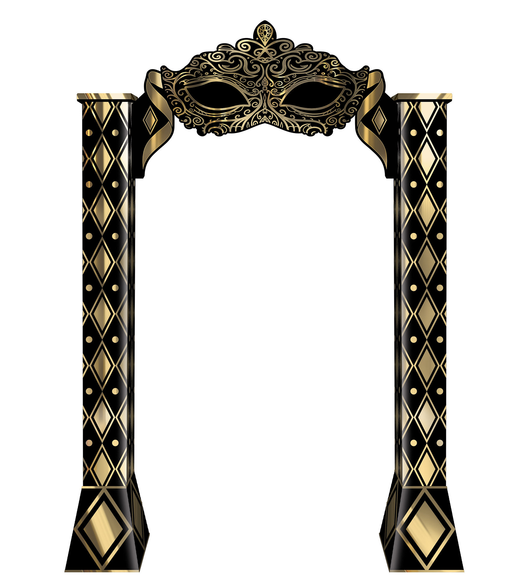 Beistle Masquerade 3-D Archway Prop - Wayfair Canada