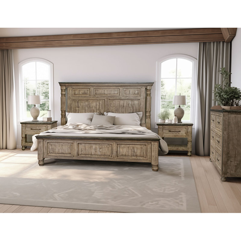 International Furniture Direct Natural Stone 6 Drawers, Dresser | Wayfair