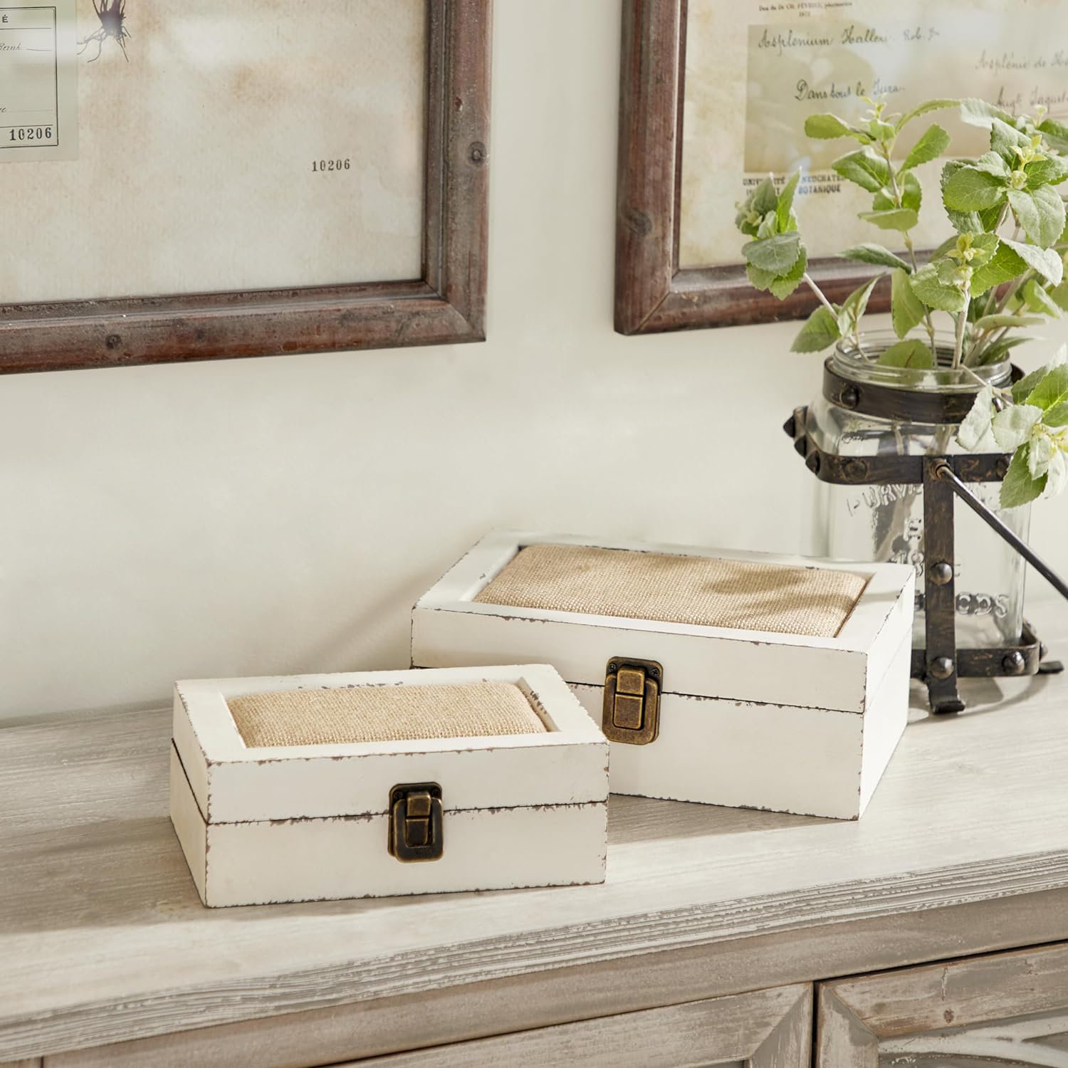 One Allium Way® Wooden Decorative Box Decorative Keepsake Boxes With ...