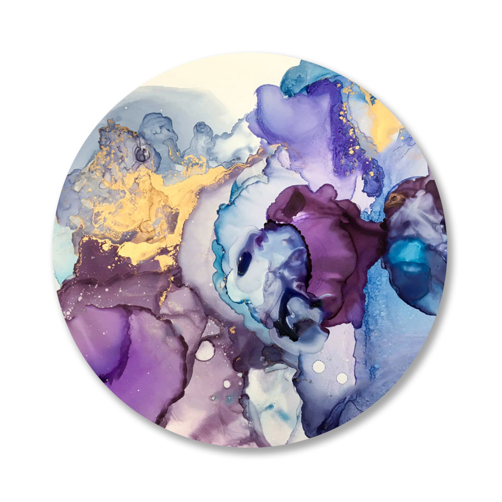 DecorumBY Zest - Round Unframed Print | Perigold