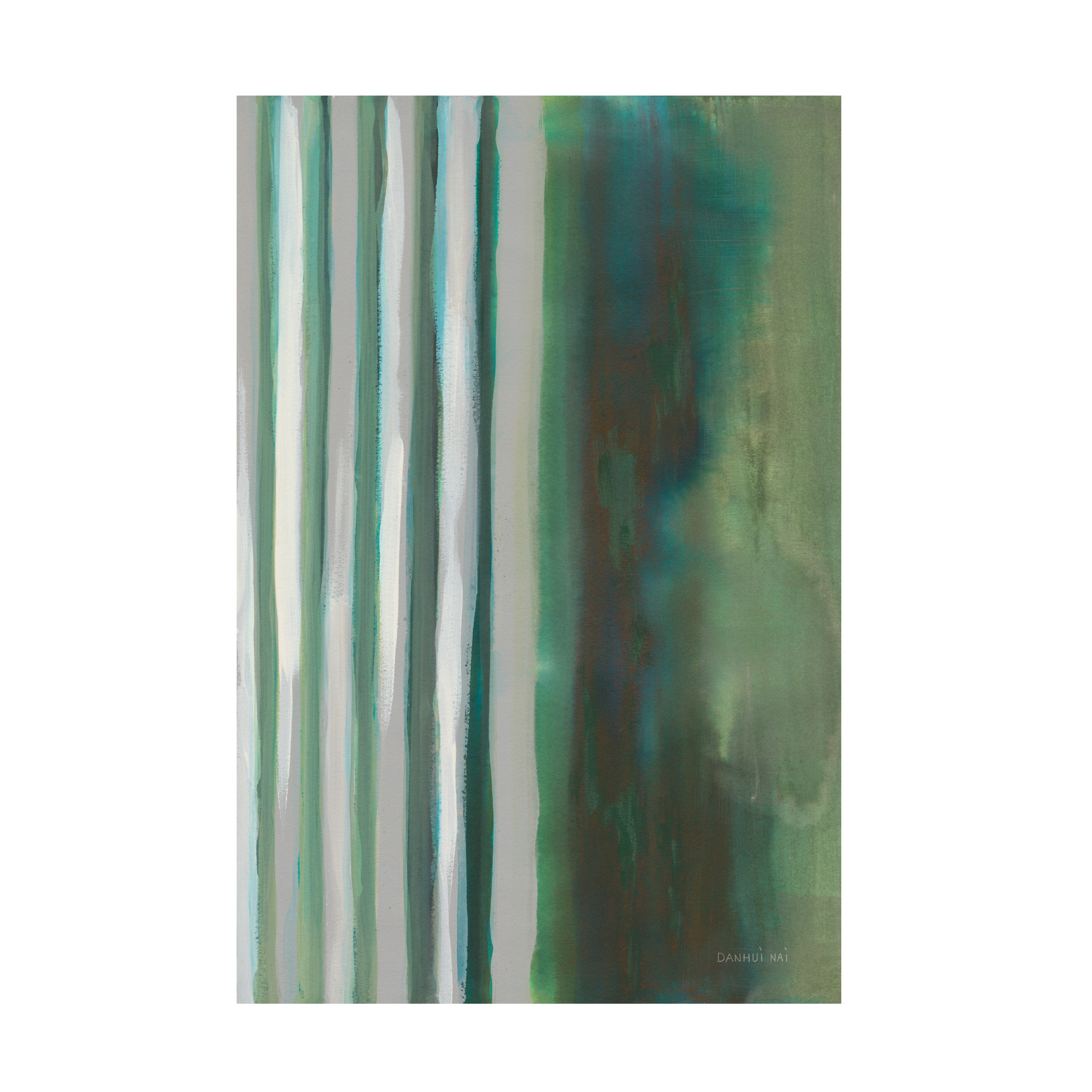 Ebern Designs Study In Green I by Danhui Nai Canvas Art - Wayfair Canada