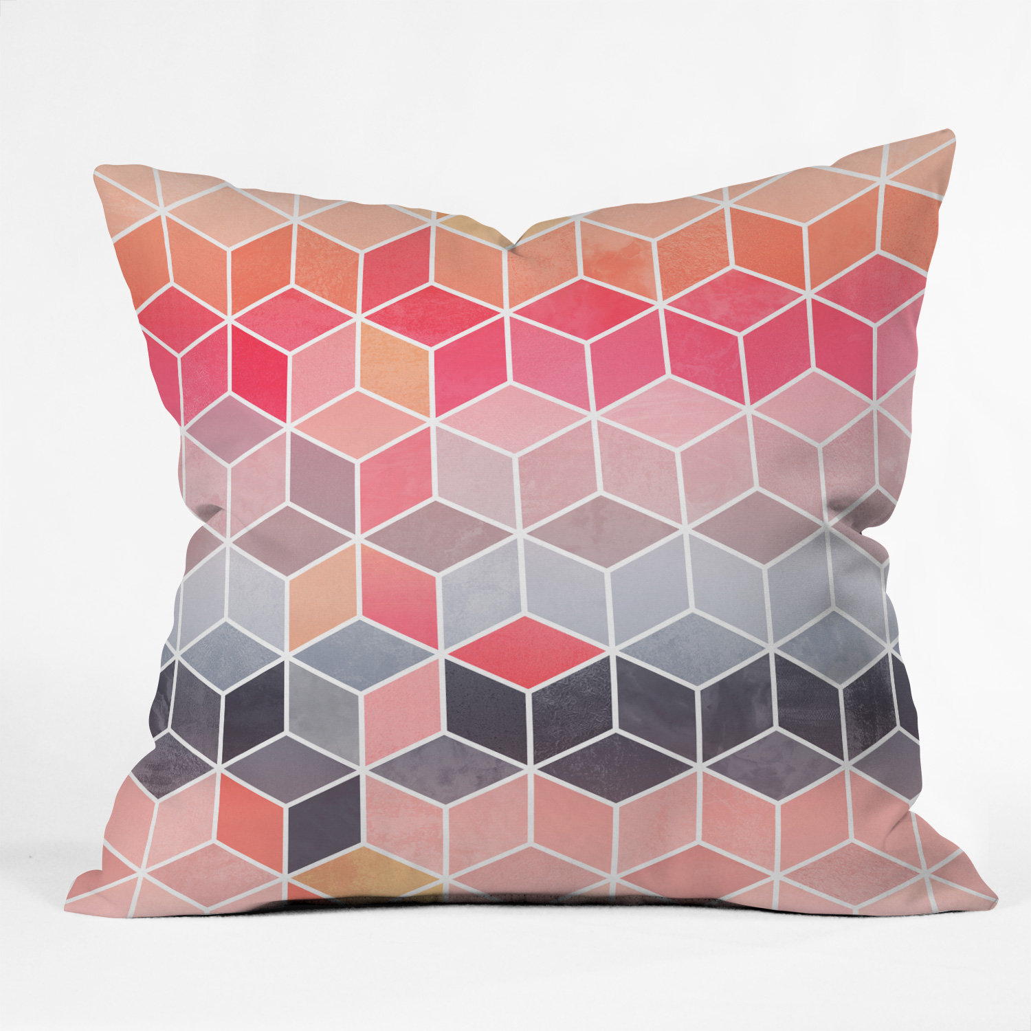 Deny Designs Elisabeth Fredriksson Happy Cubes Indoor/Outdoor Throw ...
