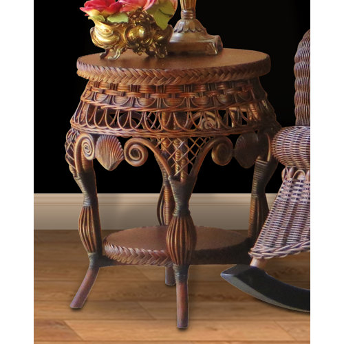 Wicker & Rattan End & Side Tables You'll Love | Wayfair