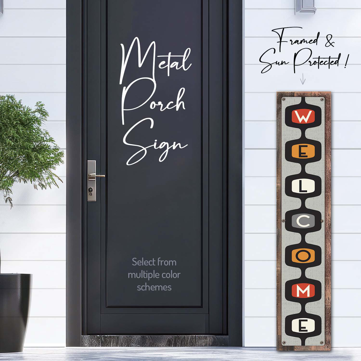 Trent Austin Design® " MCM - Kabob - Framed Sun-Protected Metal Porch ...