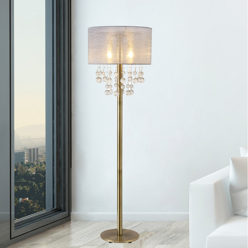 Rosdorf Park Lefferts 61" Floor Lamp & Reviews | Wayfair