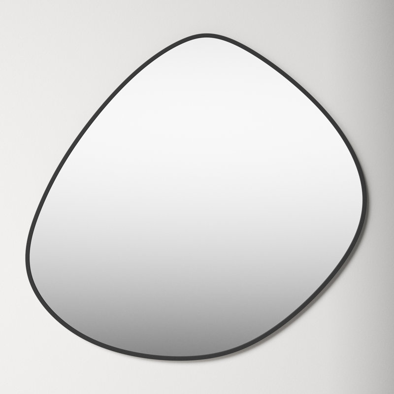 AllModern Eastie Asymmetrical Metal Wall Mirror & Reviews | Wayfair