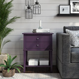 Purple Nightstands You'll Love | Wayfair