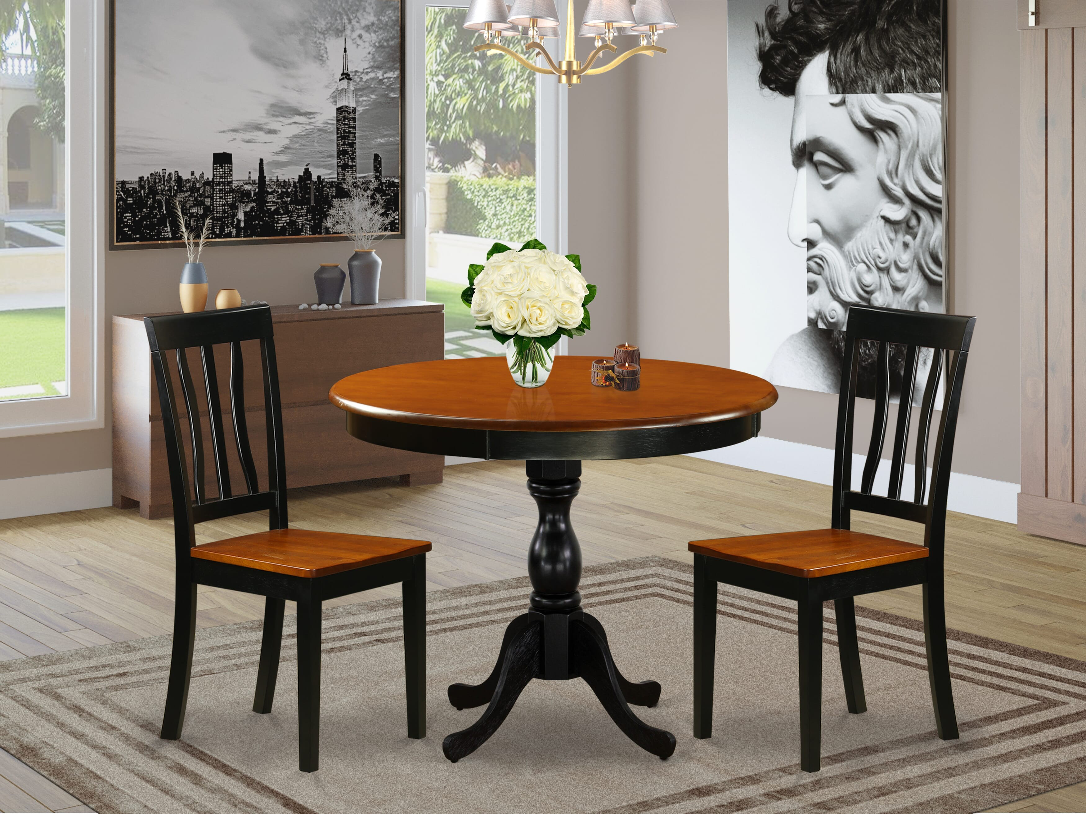 Lark Manor Alyscia 2 - Person Breakfast Nook Dining Set - Wayfair Canada