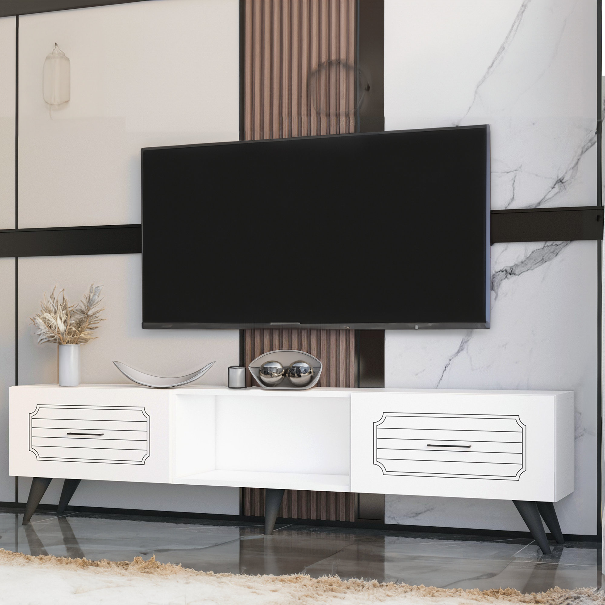 George Oliver Jasdev 70.87'' W Storage Credenza | Wayfair