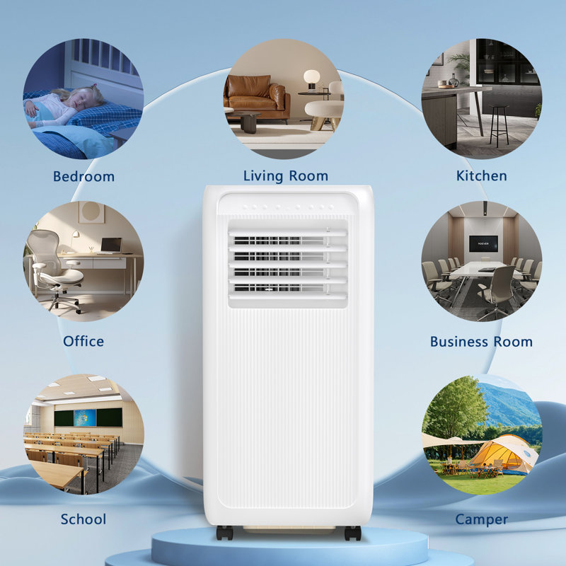 U Shaped Window Air Conditioner Antarctic Star 10,000 BTU U-Shaped Air ...