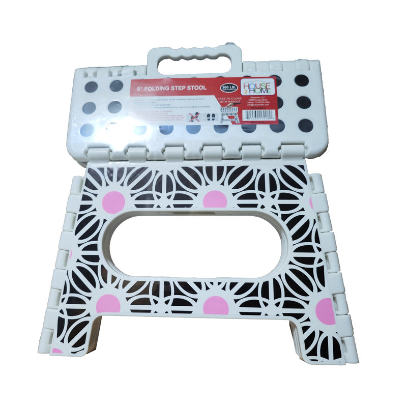 House 2 Home 1 - Step Plastic Folding Step Stool | Wayfair
