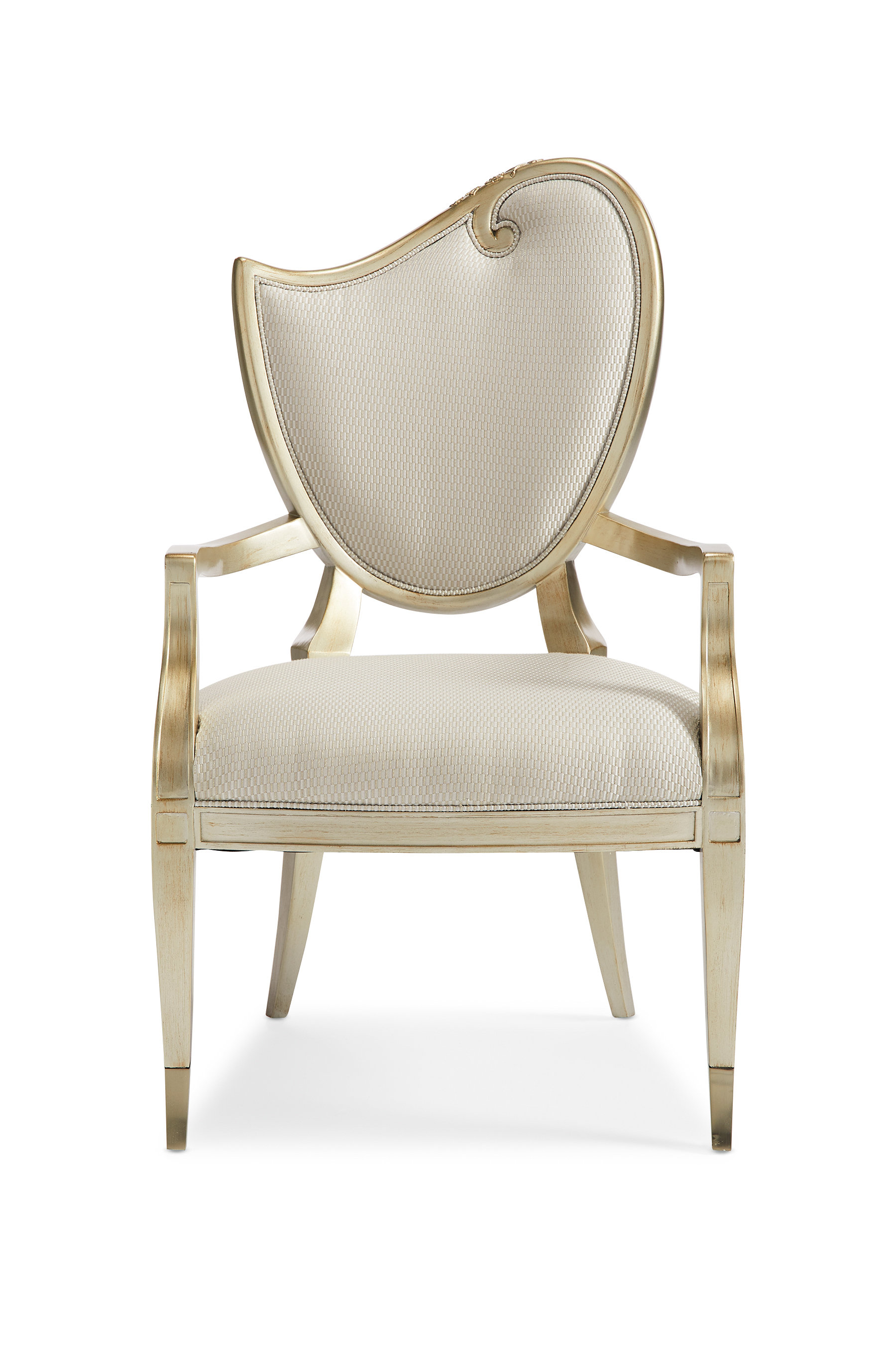 Caracole Compositions Fontainebleau Upholstered Armchair | Wayfair