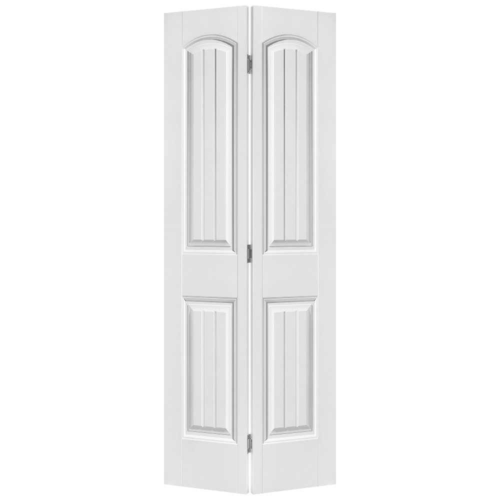 Masonite Cheyenne 2-Panel Camber Top Primed Hollow-Core Smooth ...