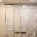 Trimlite Primed 2 Panel Shaker Bi-Fold Door & Reviews | Wayfair