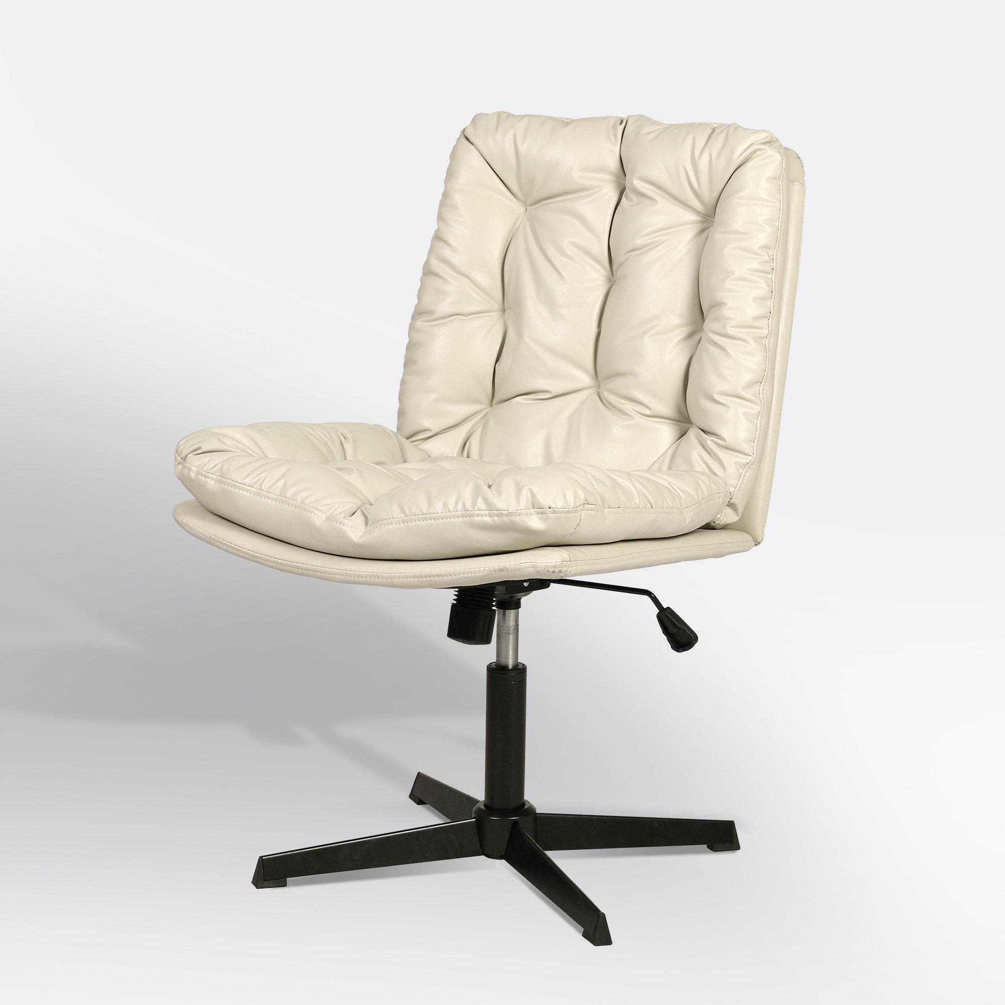 17 Stories Armlesstask Office Chairs,Comfortable Adjustable Swivel ...