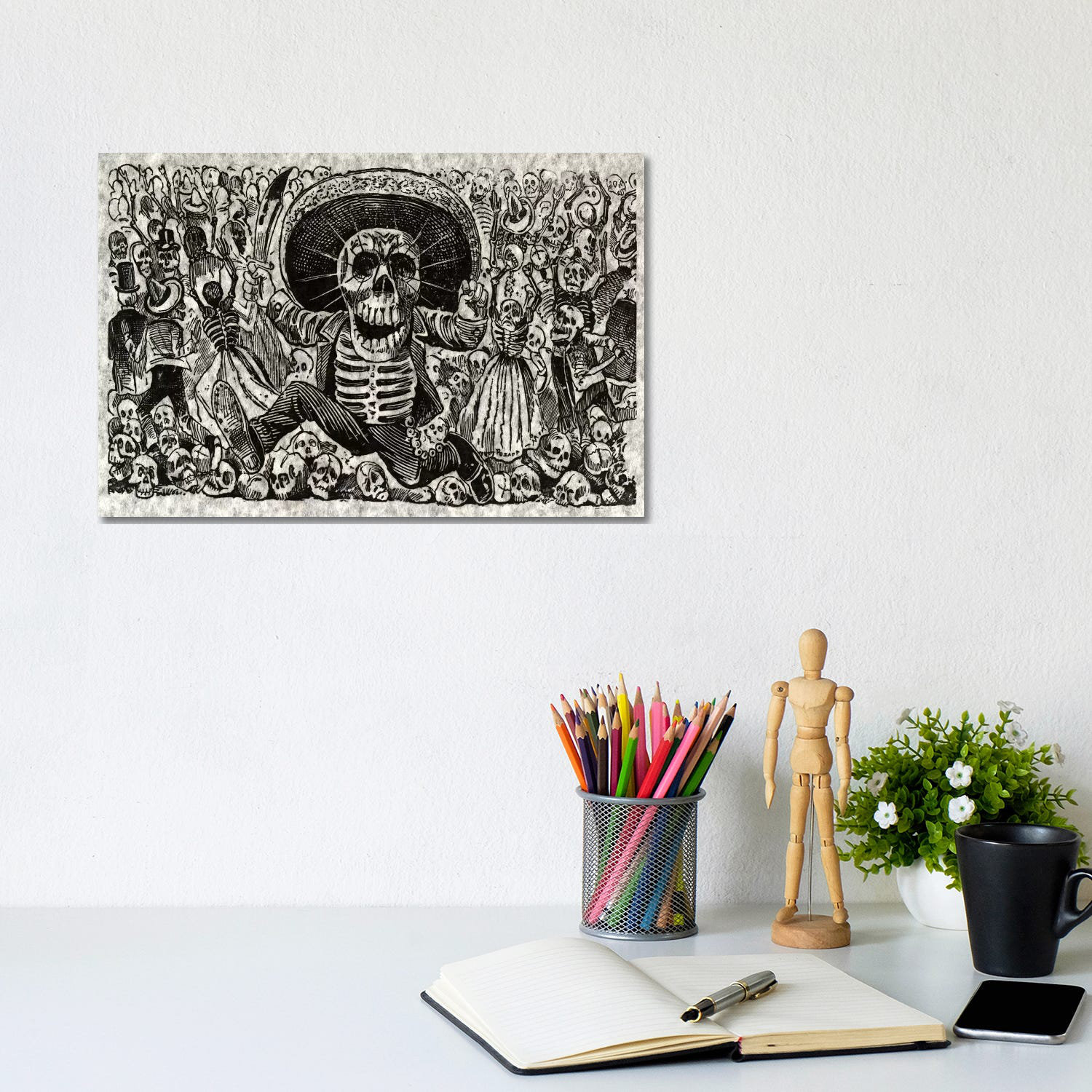 ModernMoments Skeletons - Calavera from Oaxaca by Jose Guadalupe Posada ...