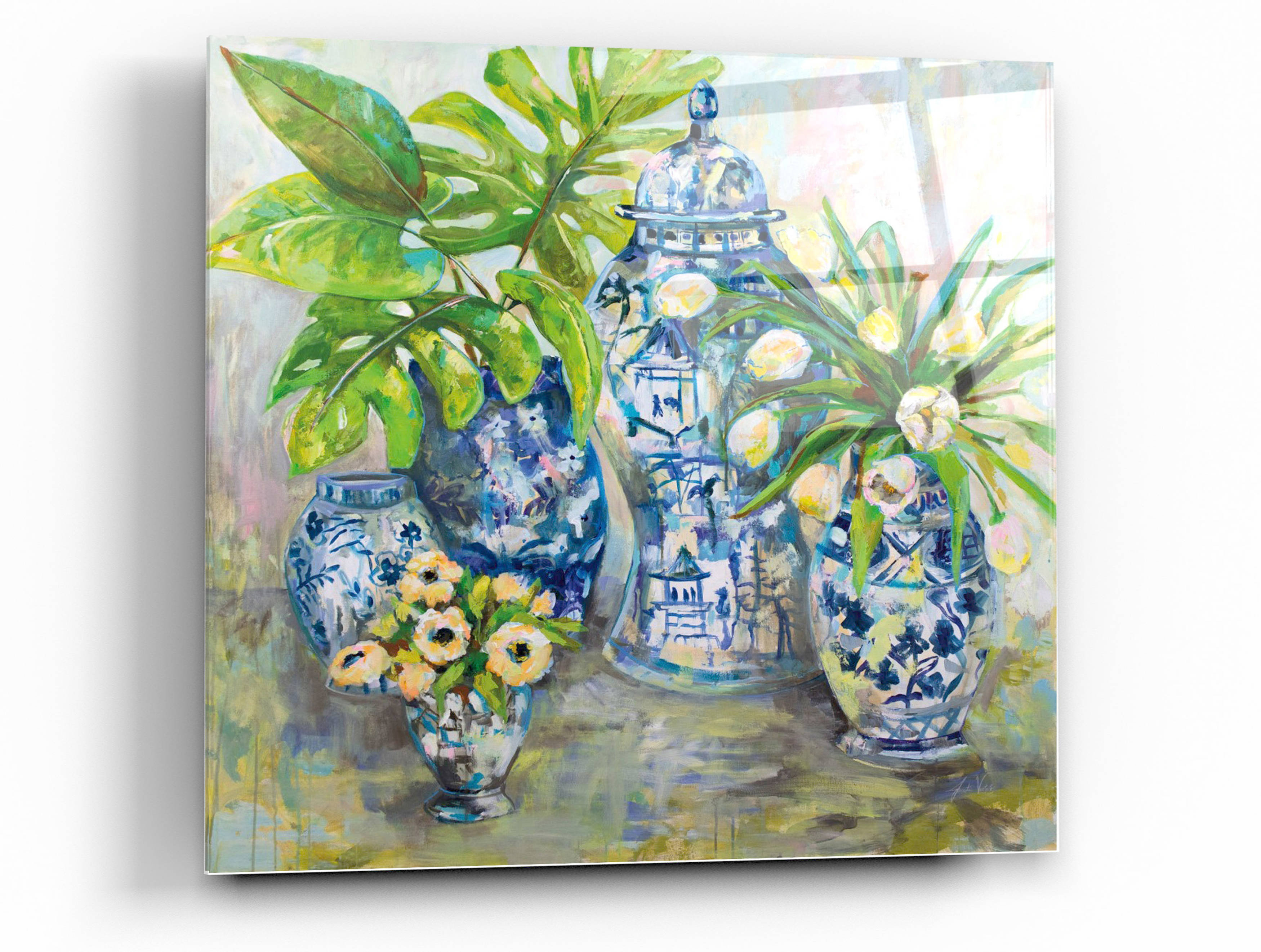 Epic Art 'Spring Ginger' By Jeanette Vertentes, Ac " Spring Ginger " by ...