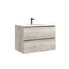WS Bath Collections Flora 32.0" Wall Mounted Single Bathroom Vanity In ...