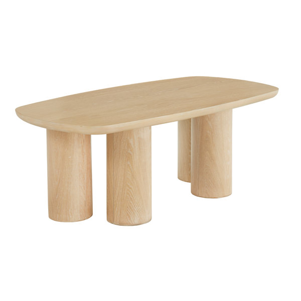 Kingstown Home Nikko 4 Legs Coffee Table & Reviews | Wayfair