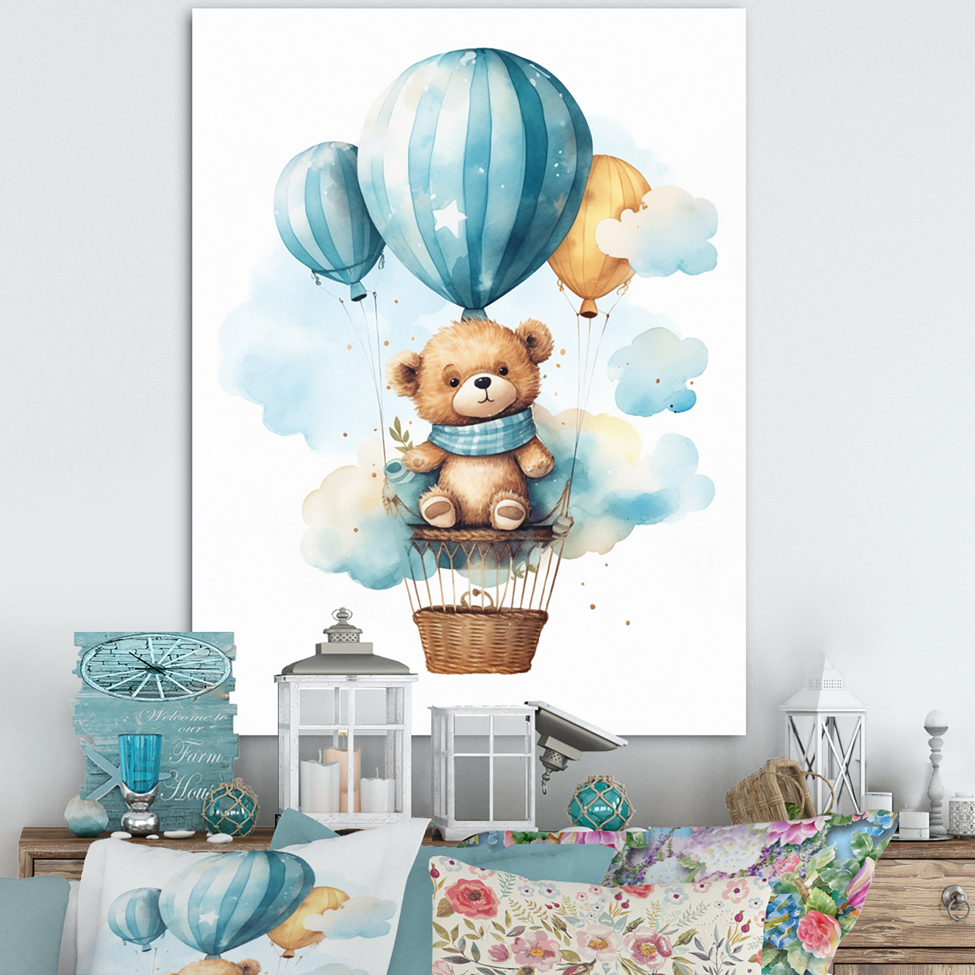 Zoomie Kids Nursery Bear Cub Children Dreams II | Wayfair