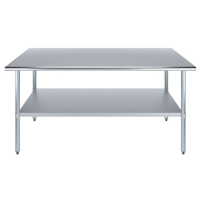 Amgood Stainless Steel Top Workbench & Reviews | Wayfair