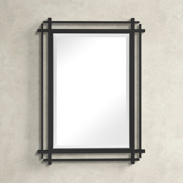 Birch Lane™ Josie Rectangle Metal Wall Mirror & Reviews | Wayfair