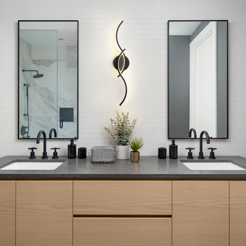 2 Light Vanity Light Bathroom Vanity Lighting You'll Love | Wayfair