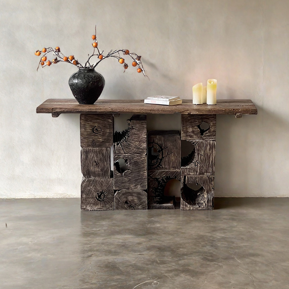 One Allium Way® The original rustic decorative console table | Wayfair