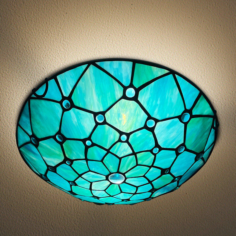 Vinplus Tiffany Flush Mount & Reviews | Wayfair