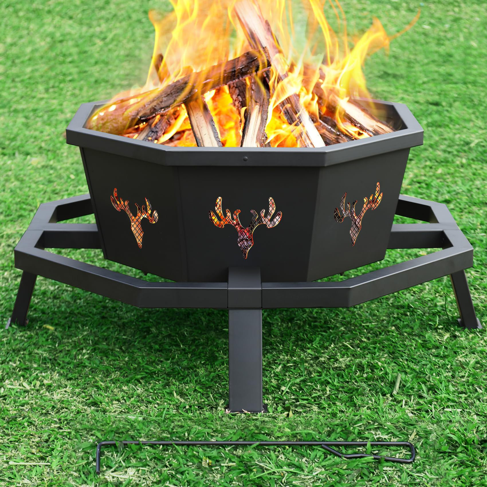 small bonfire pit