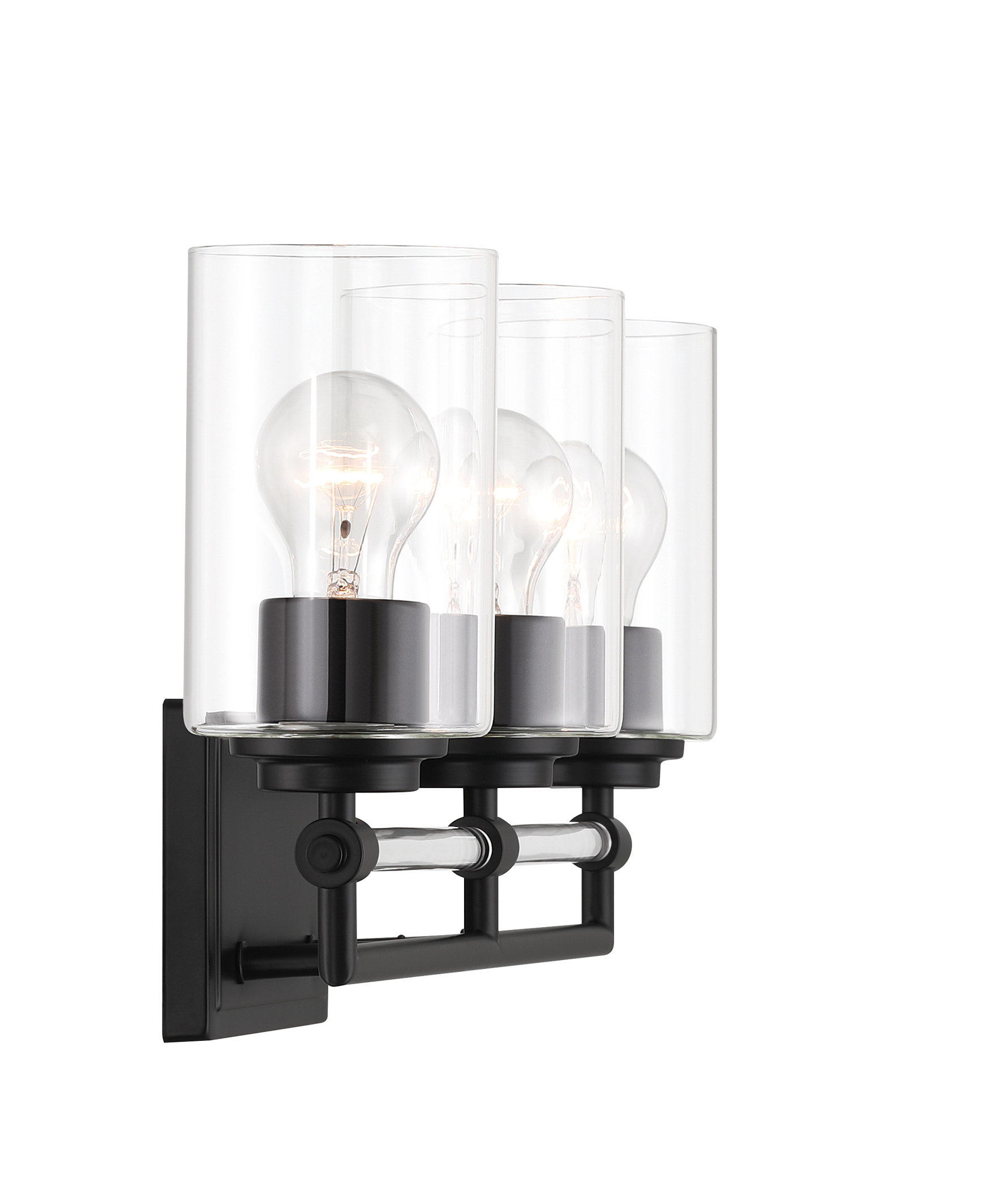 Breakwater Bay Adysan - 3 Light Bath Vanity In Coal Finish | Wayfair