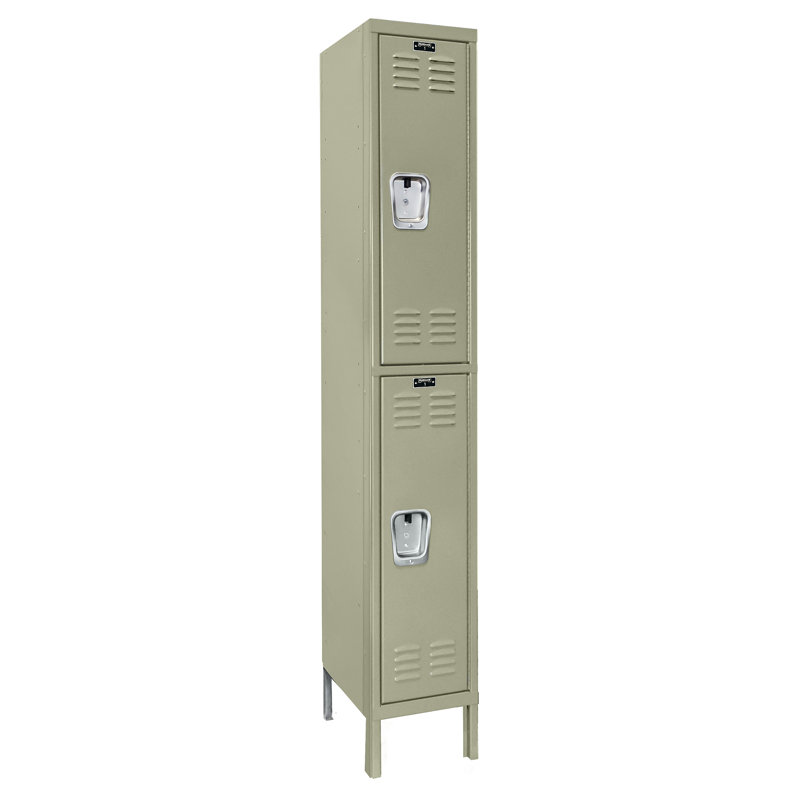 Hallowell Premium Metal 2 - Tier School Locker & Reviews | Wayfair