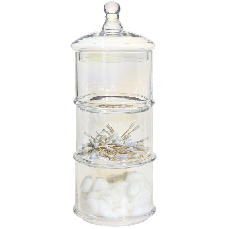 Prep & Savour Demilade 3-Tier Rainbow Bathroom Storage Container | Wayfair