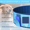 DESIGN SHOP BY SHELL Foldable Dog Pool For Large Dogs Hard Plastic ...