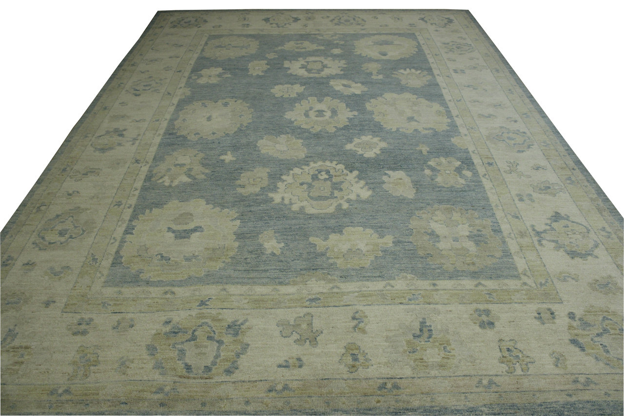Isabelline Regiena One-of-a-Kind 8.3x11.10 Area Rug Blue | Wayfair