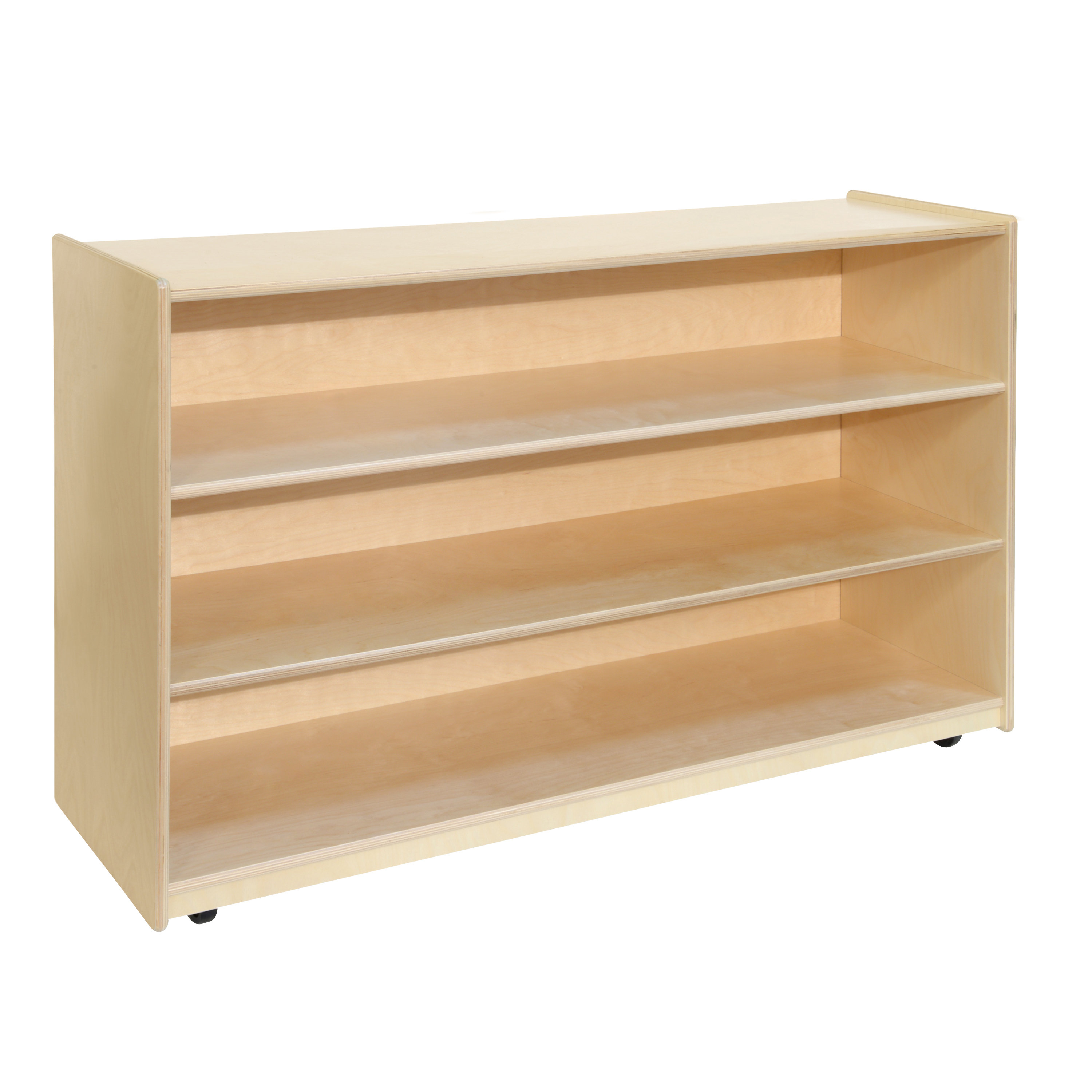 Wood Designs 3 Compartment Plywood Shelving Unit | Wayfair