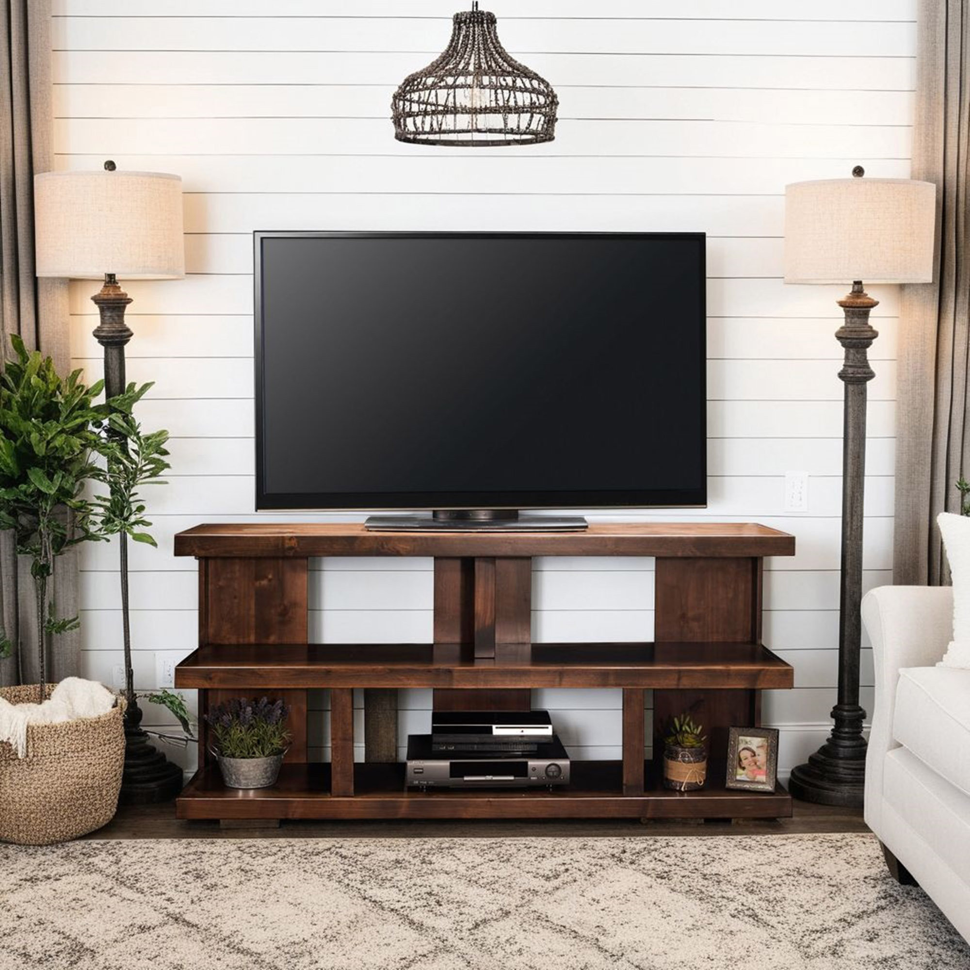 Corrigan Studio 64 Inch TV Stand Console For Tvs Up To 70 Inches, No ...
