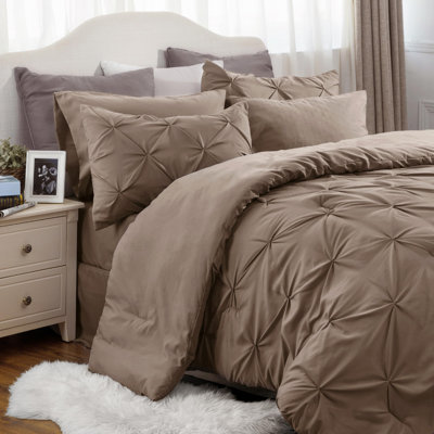 brown comforter