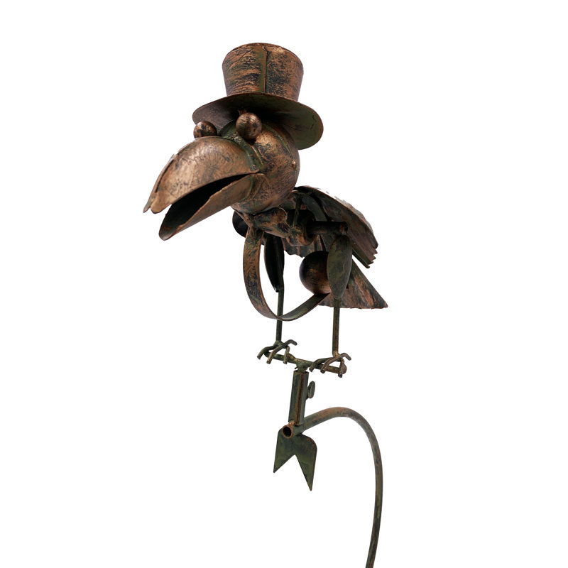 Arlmont & Co. Brunilde Birds Metal Garden Statue & Reviews | Wayfair