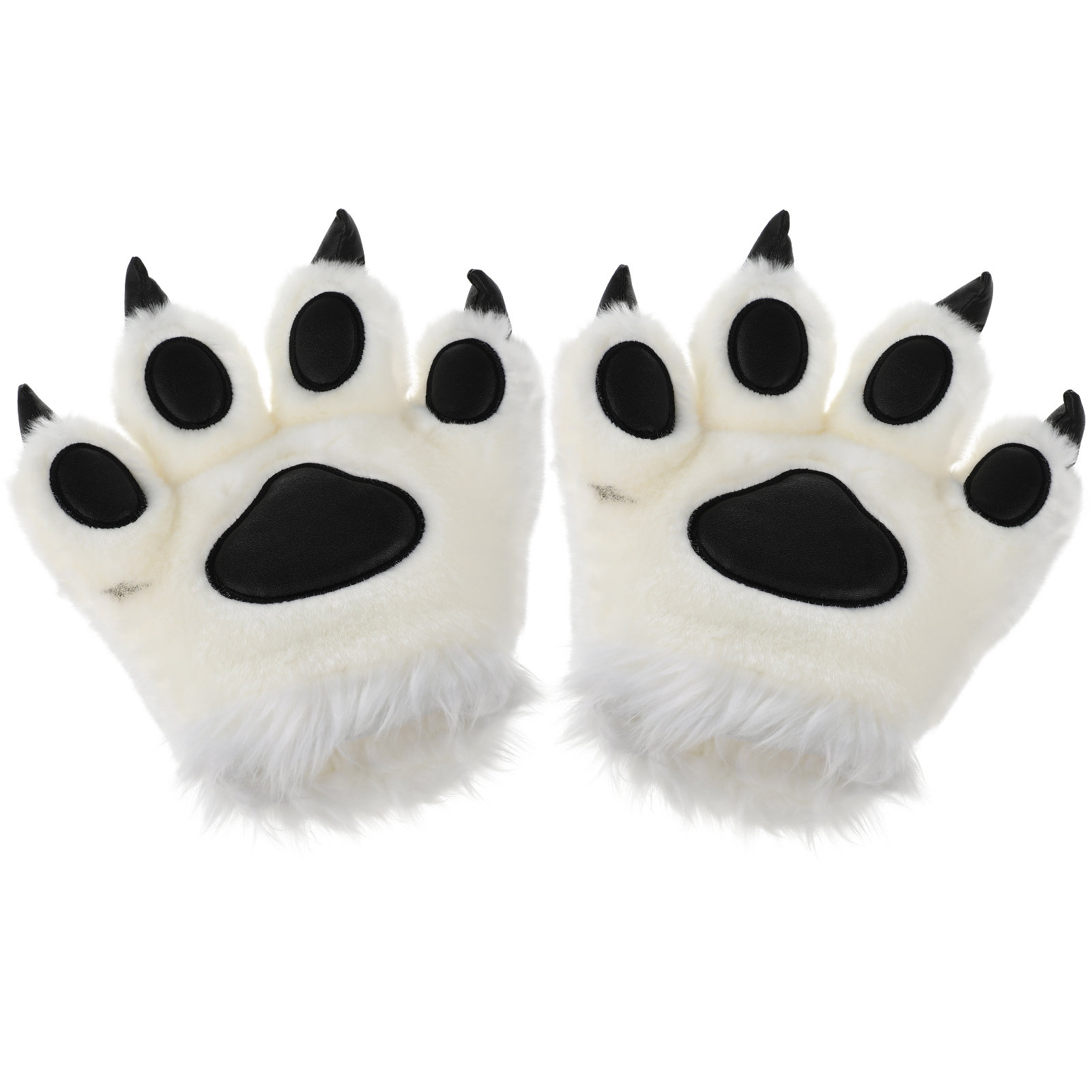 Trinx 1 Pair Tiger Claw Gloves Plush Gloves Winter Warm Mittens Tiger ...