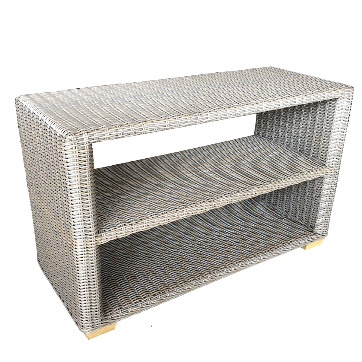 Rosecliff Heights Arialle WIcker Console Table | Wayfair